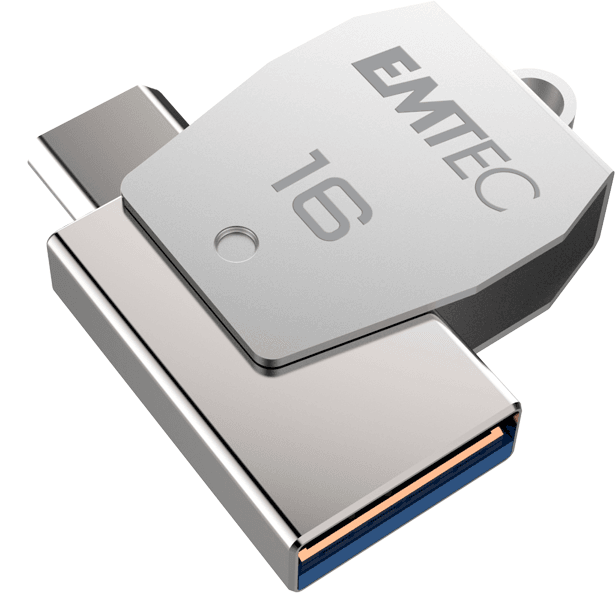 EMTEC USB 2.0 16GB Dual micro-USB T250 - electrics.bg